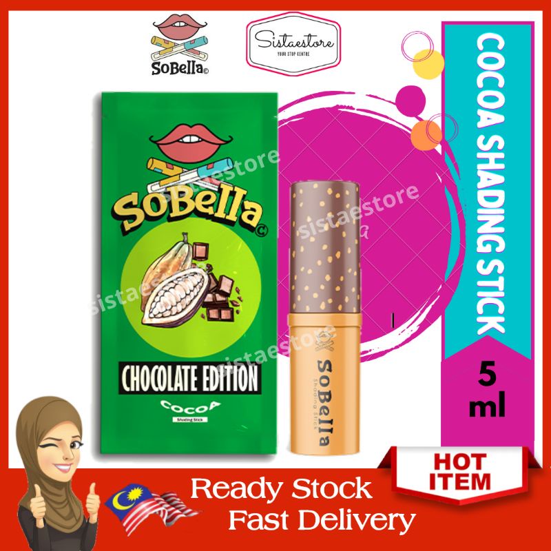 Sobella Cocoa Shader Shading Stick Nose Shrink Nose Contour Highlight ...