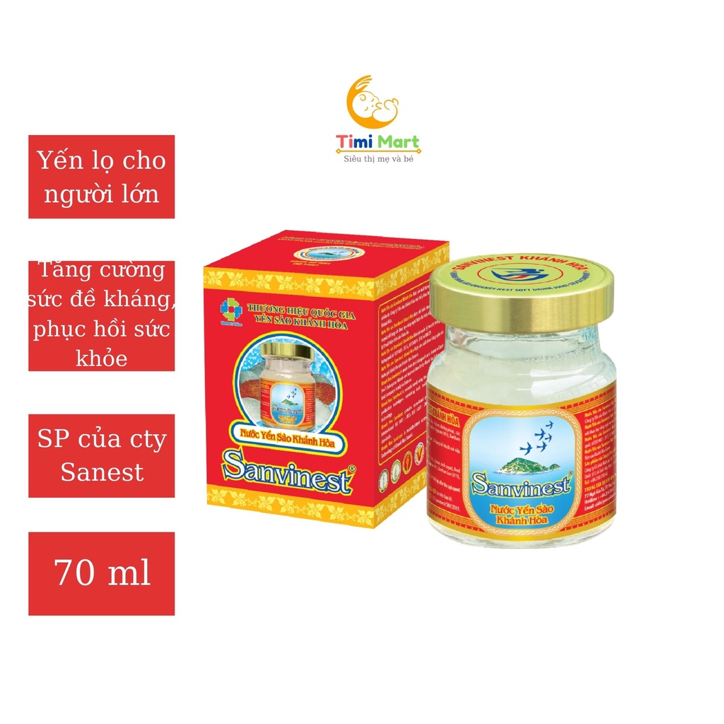 Khanh Hoa Sanest/ Sanvinest bird's nest 70ml bottle | Shopee Singapore