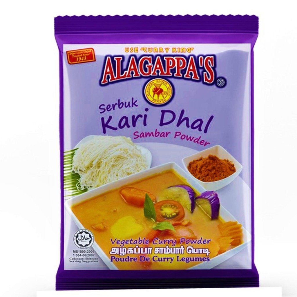 Serbuk Kari Dhal Alagappa's - Dhal Curry Powder (Packing : 100g ...