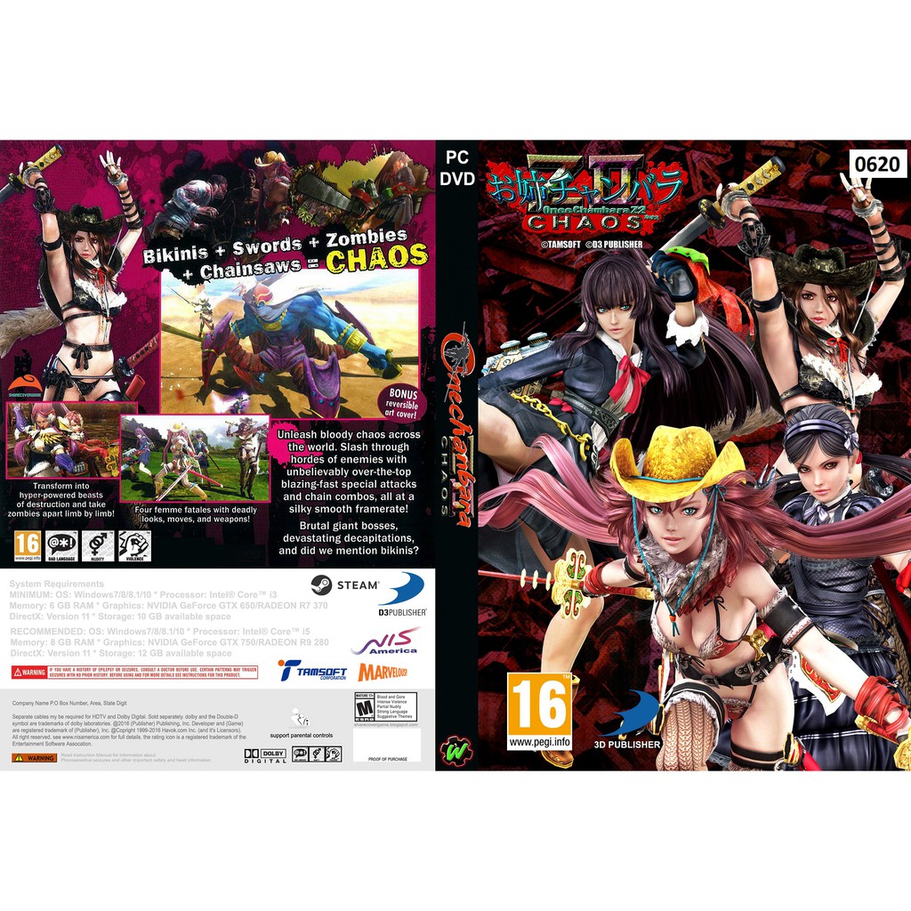 (PC) Onechanbara Z2 - Chaos | Shopee Singapore