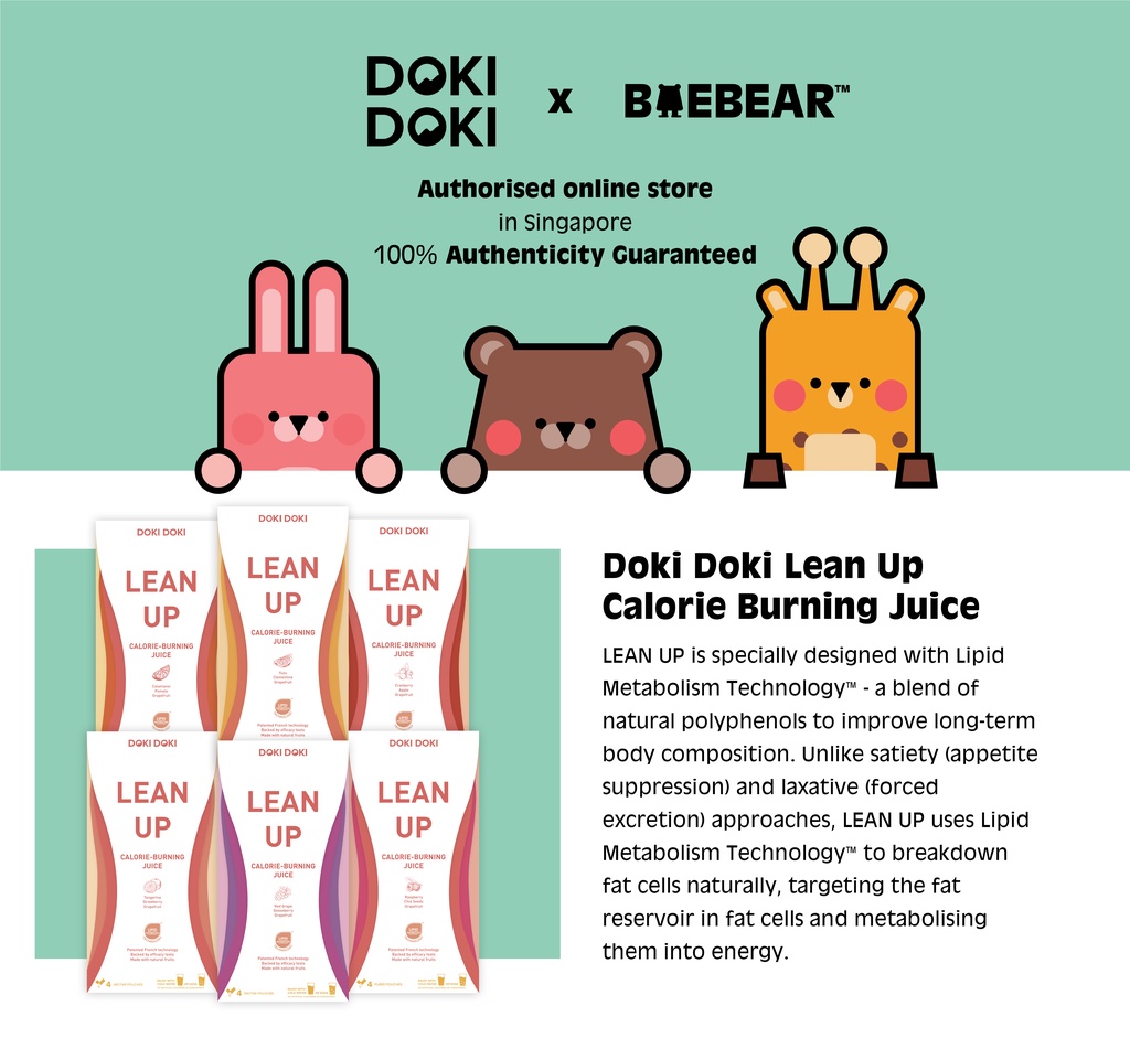 Doki Doki Lean Up Calorie Burning Juice - Yuzu Clementine/Calamansi ...