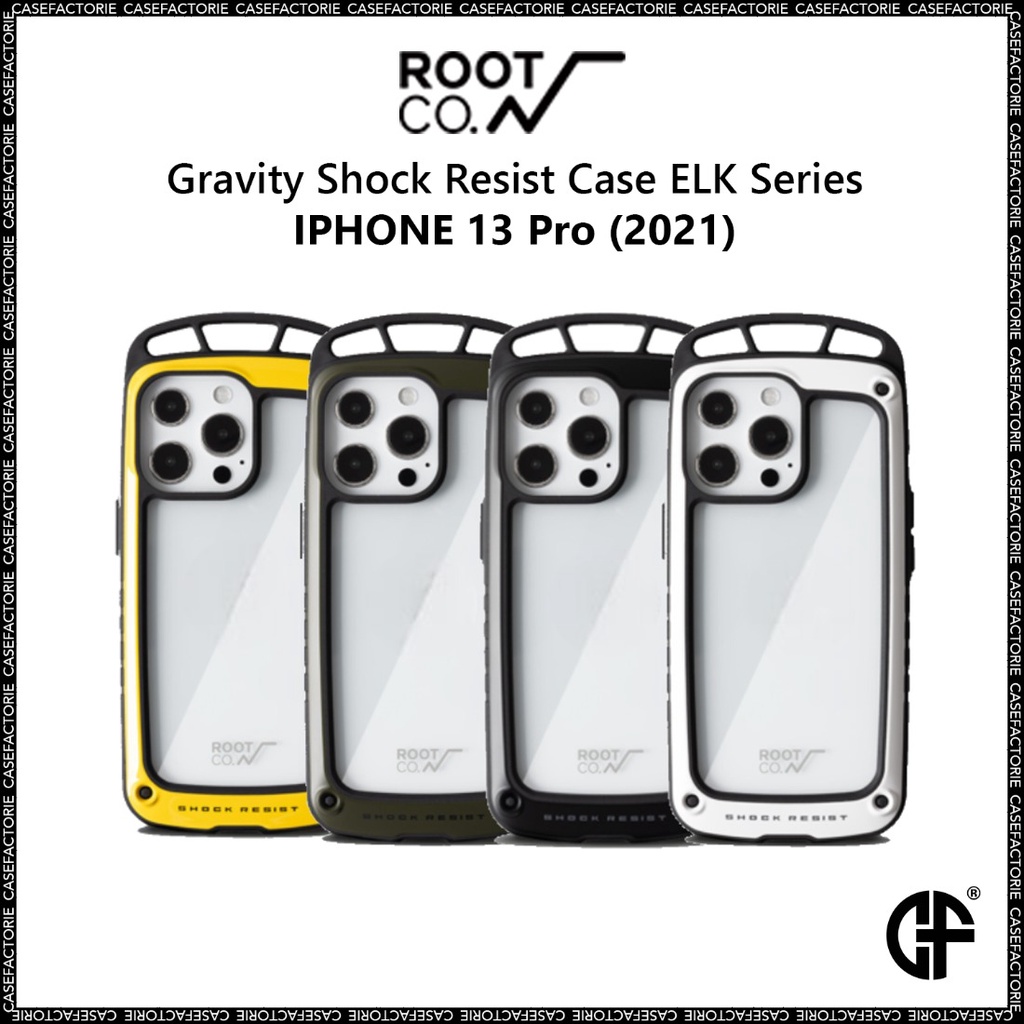 ROOT CO. Gravity Shock Resist Case ELK for iPhone 13 Pro (2021) | Shopee Singapore