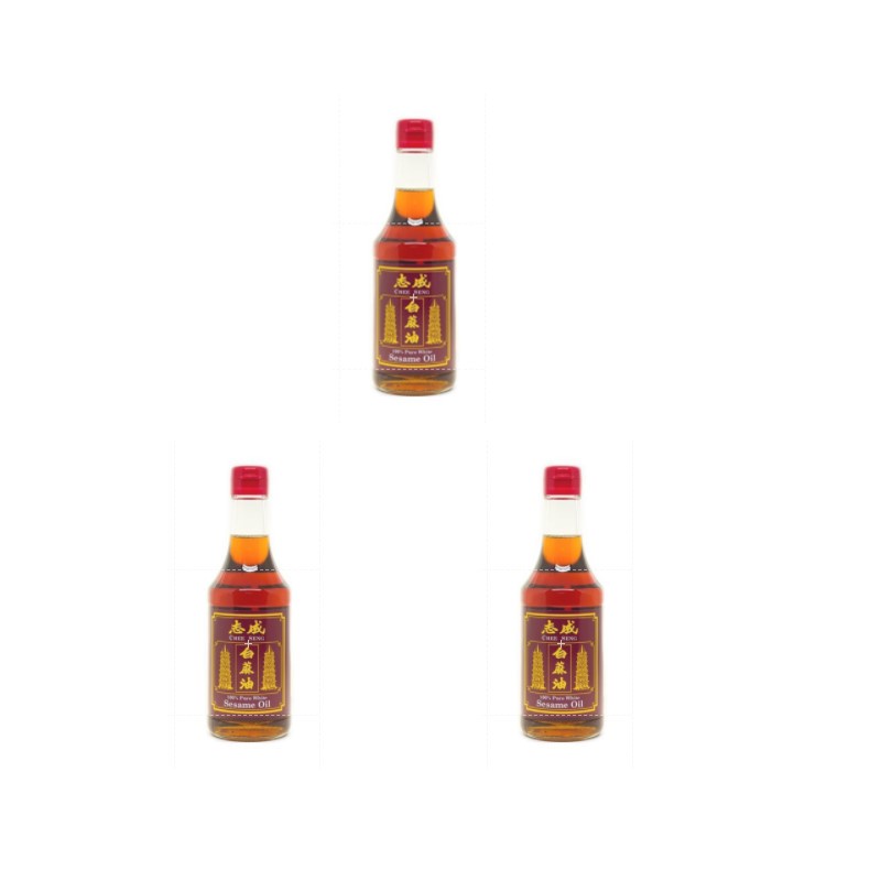 [Bundle of 3] Chee Seng White Sesame Oil 320Ml | Shopee Singapore