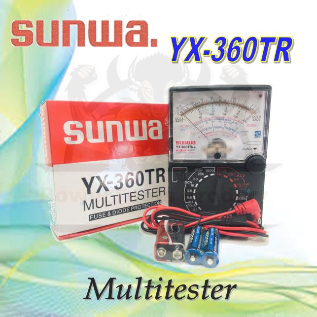 SUNWA YX-360TR MULTIMETER TESTER/ANALOGUE MULTITESTER | Shopee Singapore