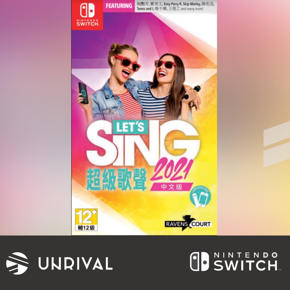 Nintendo Switch Let's Sing 2021 ASIA/R3 - Unrival | Shopee Singapore