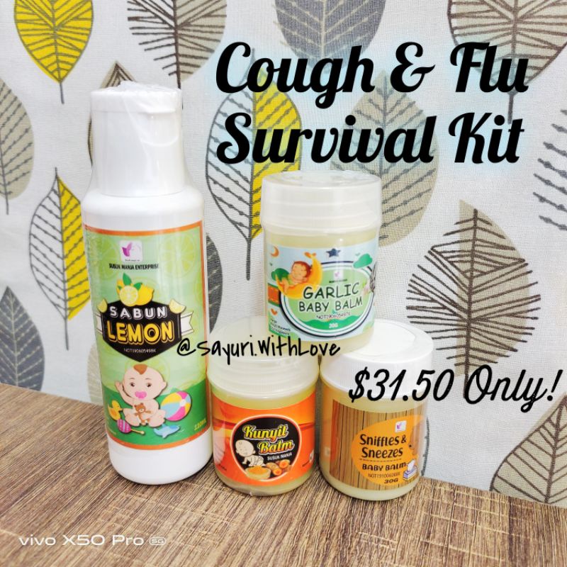 Cough & Flu Survivor Kit 🔥 Best Seller 🔥 Baby Balm 🇸🇬 | Shopee Singapore