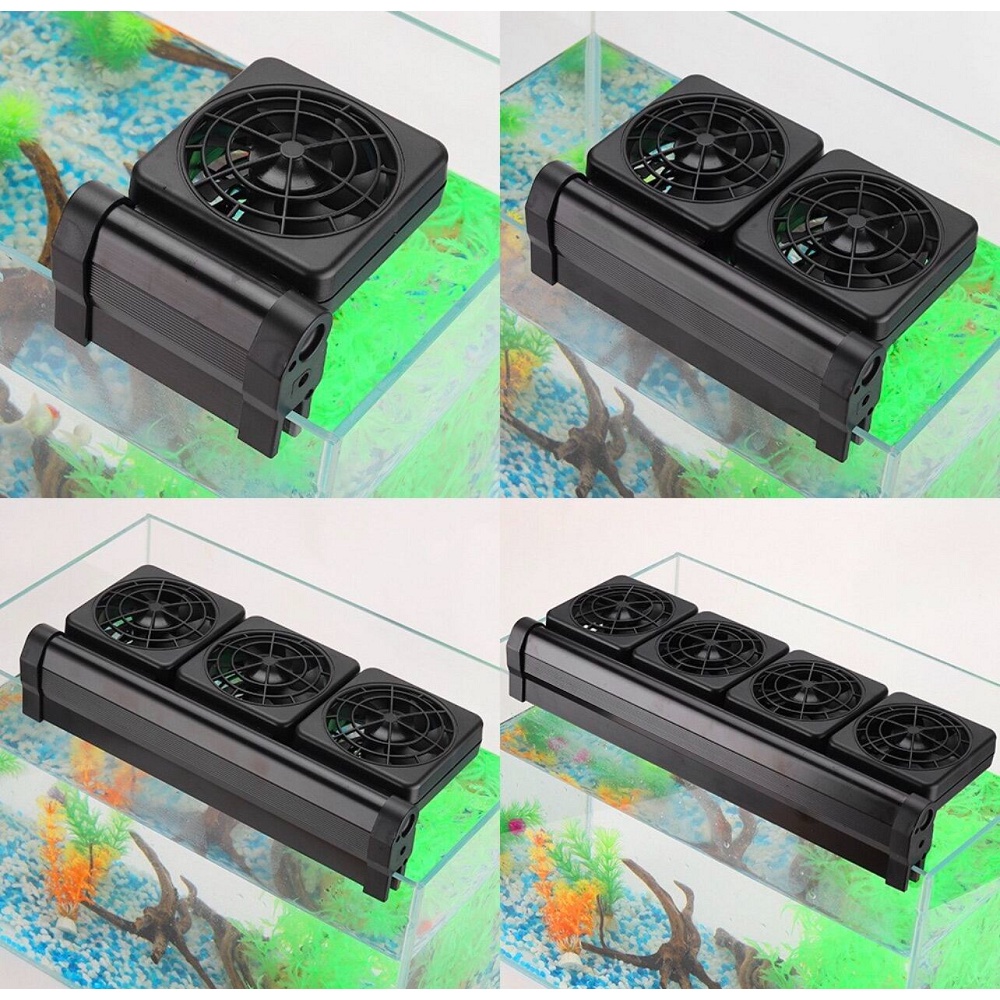 Aquarium Fish Tank Fan Wind Cooler Water Chiller Aquarium Cooling Fan ...