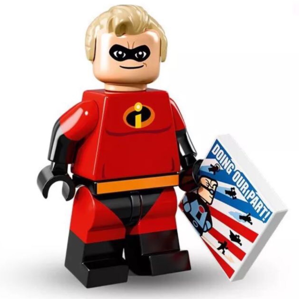 Lego 71012 Disney Minifigures Series Mr Incredible | Shopee Singapore