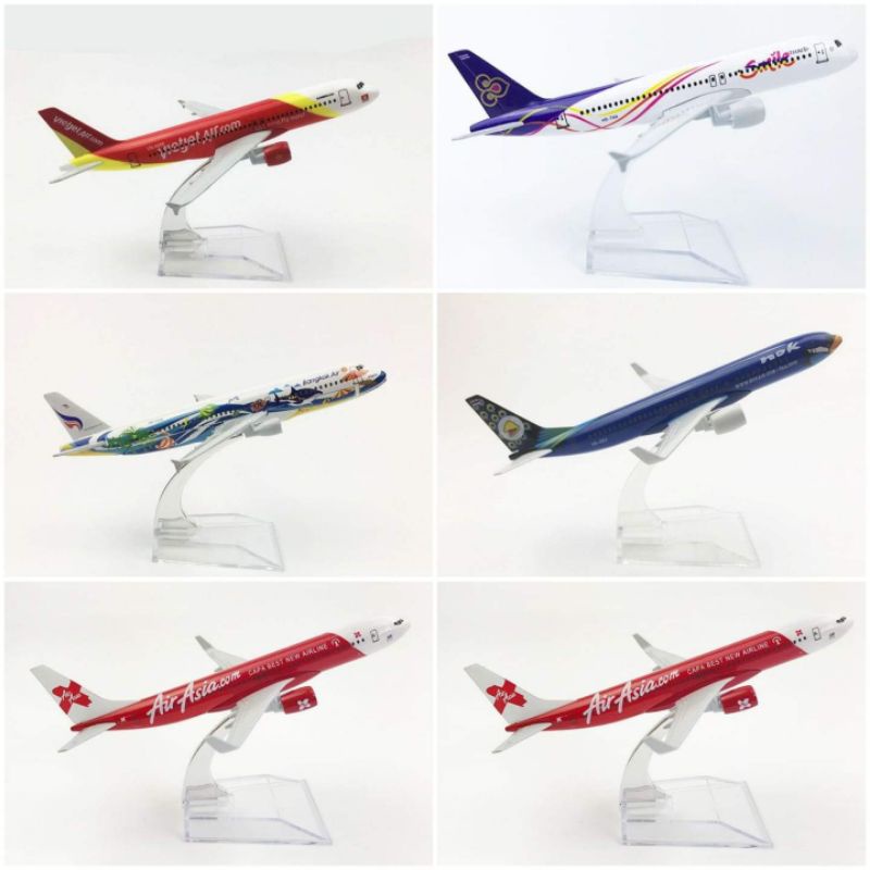 Aeroplane Model Of Various Airline Aircraft The Are Made Of Steel ...