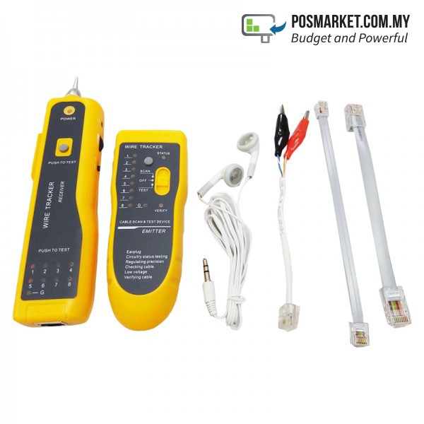 RJ11 / RJ45 Circuit Cable Tester (RJ11/ RJ45 Network Cable Tester ...