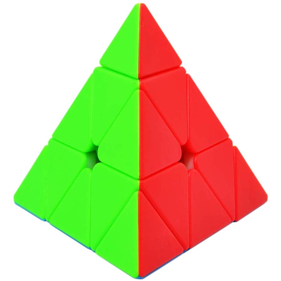 Pyraminx Speed Cube Stickerless 3x3 3x3x3 Pyramid Triangle Smooth Magic Cube 3D Puzzle Twist ...