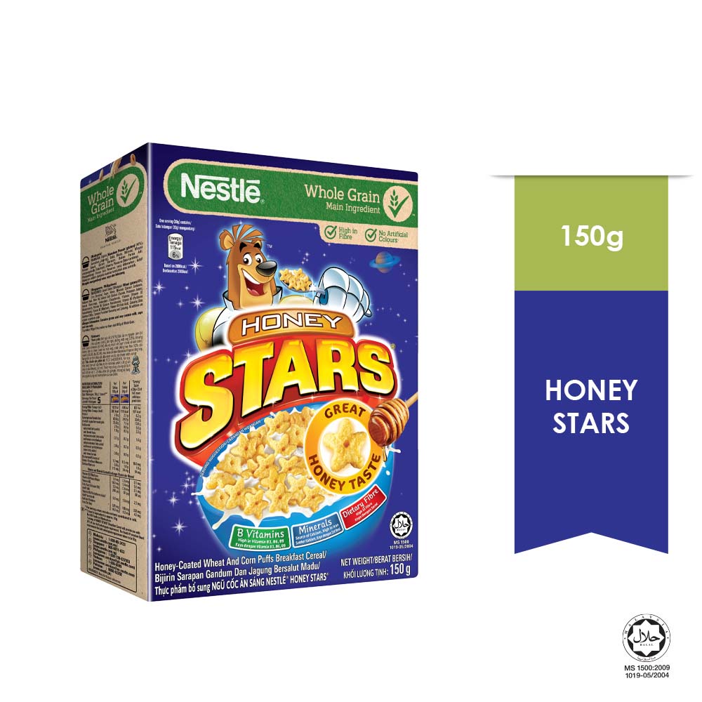 NESTLE HONEY STARS Cereal 150g | Shopee Singapore