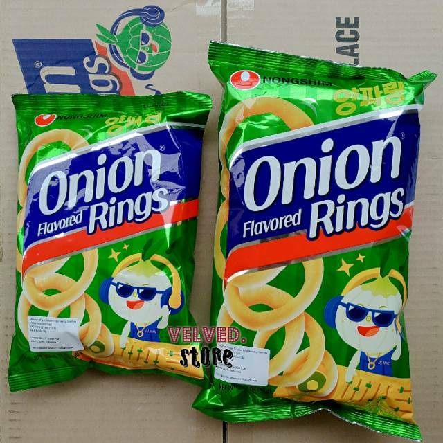 Nongshim Onion Ring Snack 90g / 50g Original Made In Korea | Shopee ...