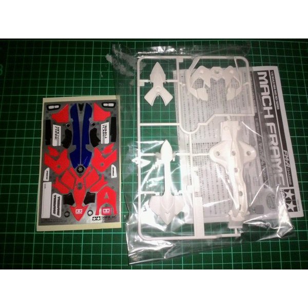 Tamiya Body Decal Mach Frame Sticker - For FMA FM-A Chassis - Mini 4WD ...