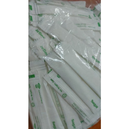 Pure white sugar stick pack/sachet coffee gula kopi packet(5gx200's ...
