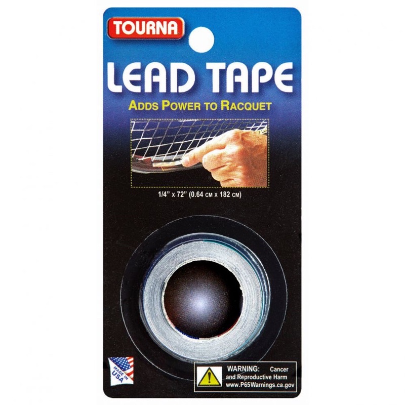 Tourna Roll of Lead Tape 1/4" x 72" (0.64cm x 182cm) | Shopee Singapore