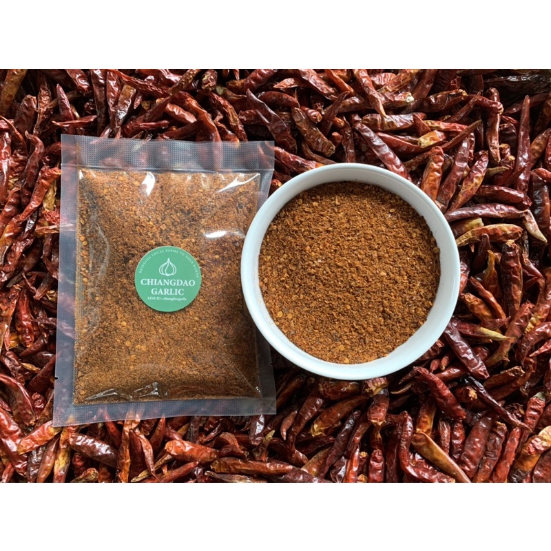 [100g] 🌶Thai Ground Chilli Flakes. From Thailand Extra spicy! พริกป่น ...
