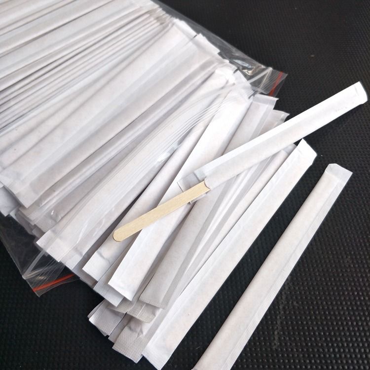 （14cm 19cm）100~500Pcs Disposable Natural Wooden Coffee Stir Sticks Tea ...