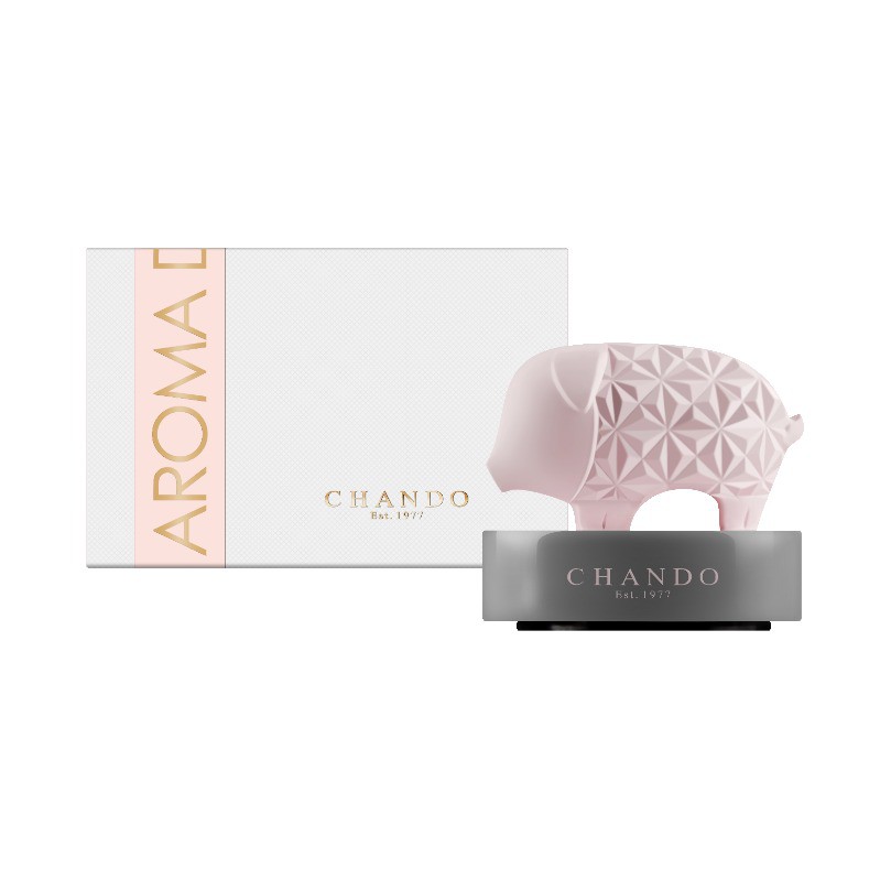 Chando - Tealeaf & Bergamot Devoted Love Pink Ceramic Pig Diffuser ...