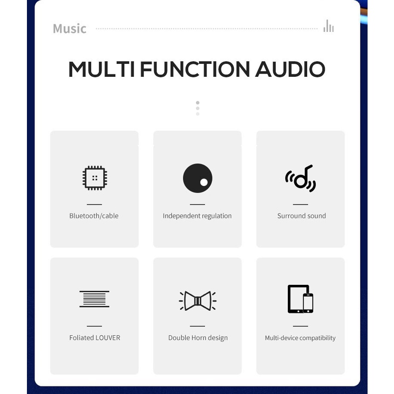 MC2 Speaker For Desktop Computer Laptop PC TV Home Audio Bluetooth ...