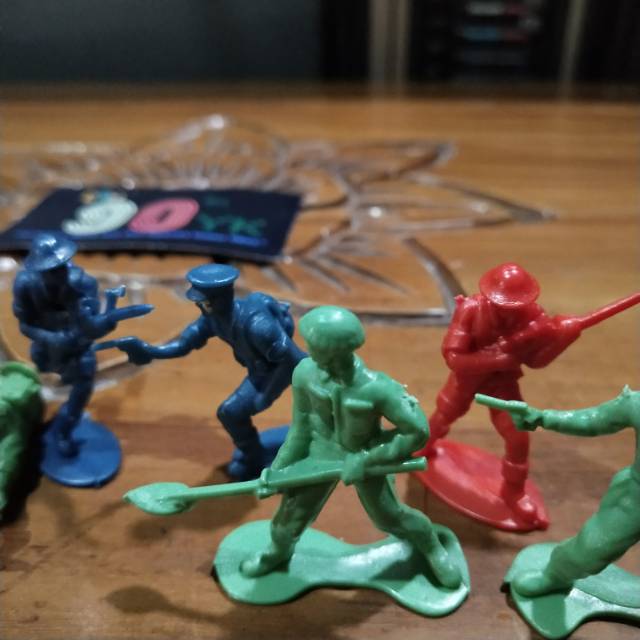Small 4cm Old Armymen Action Figure. Children's Plastic ARMY MEN Statue ...