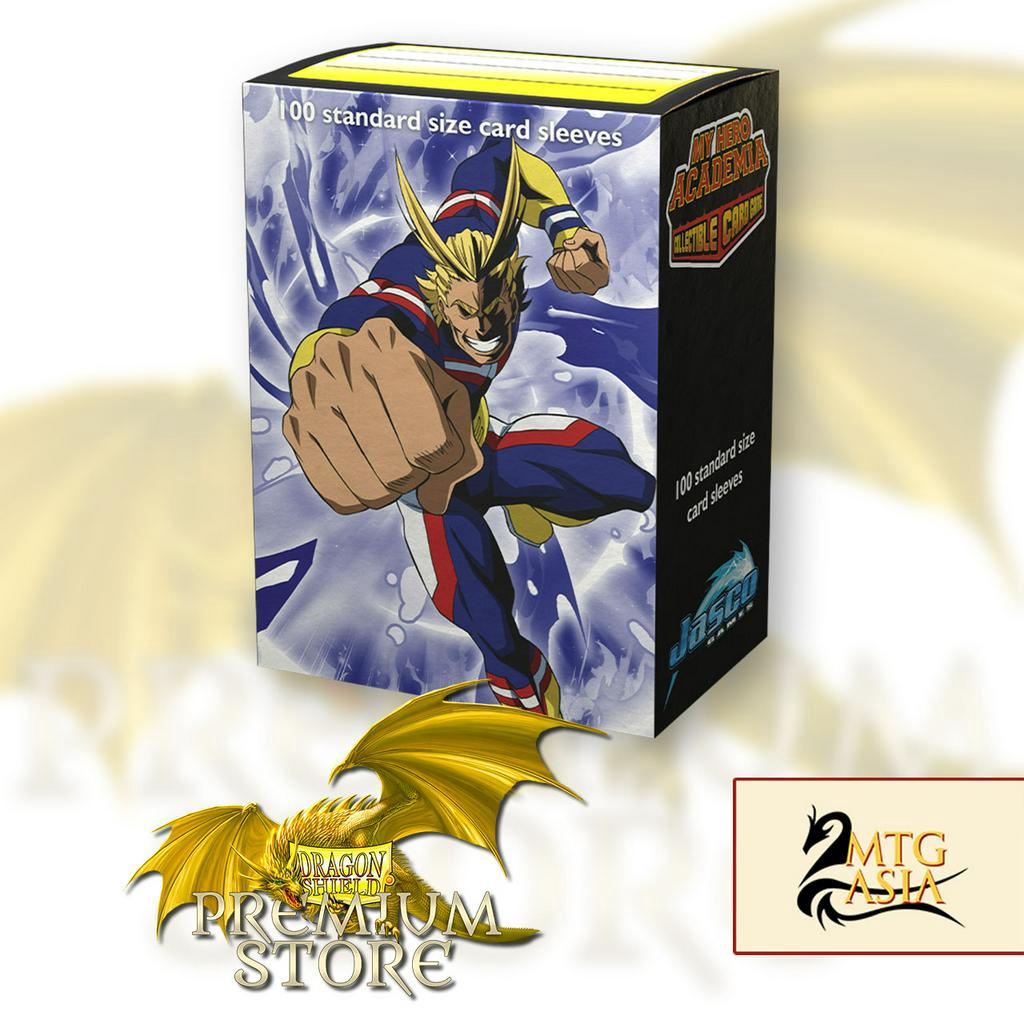 Dragon Shield Art "All Might Punch" Sleeves (100pc) Sealed BNIP ...