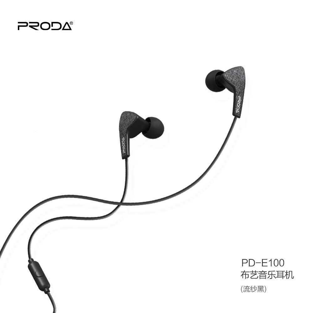 Proda Earphones With Mic - Comfortable Design PD-E100 365) | Shopee ...