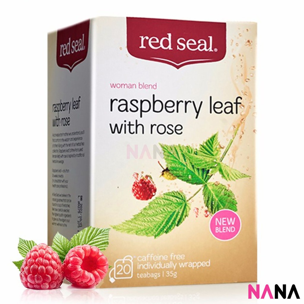 Red Seal Raspberry Leaf Tea 35g (20 Unbleached Teabags) | Shopee Singapore