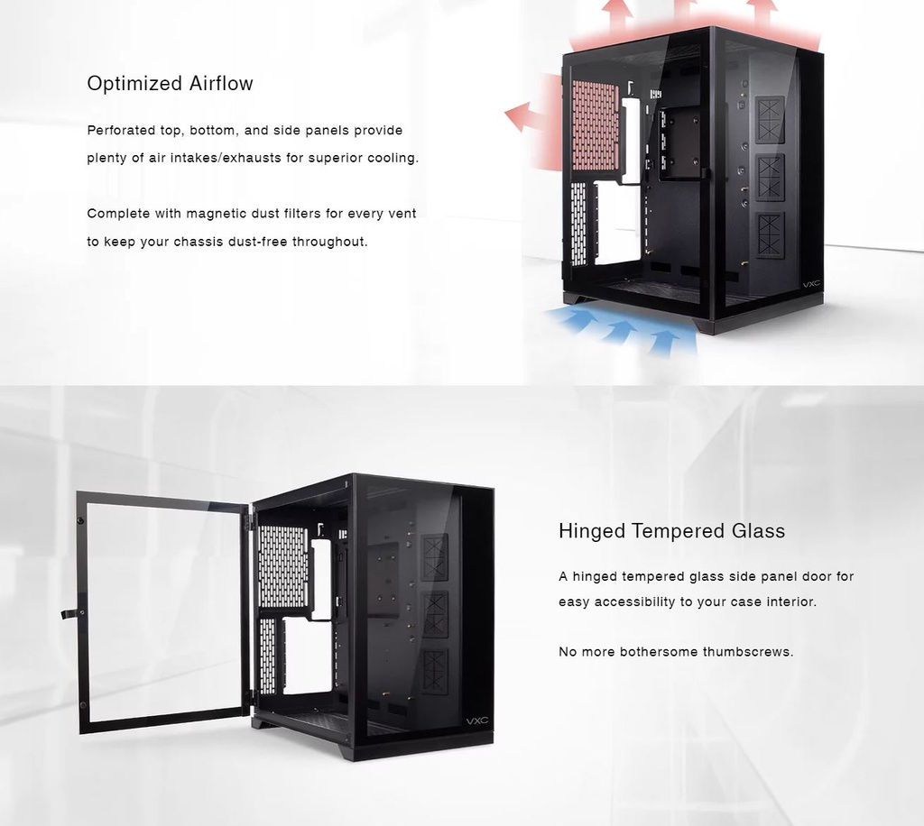 Tecware VXC Black Case (1 Year Warranty By Tech Dynamic Pte Ltd ...