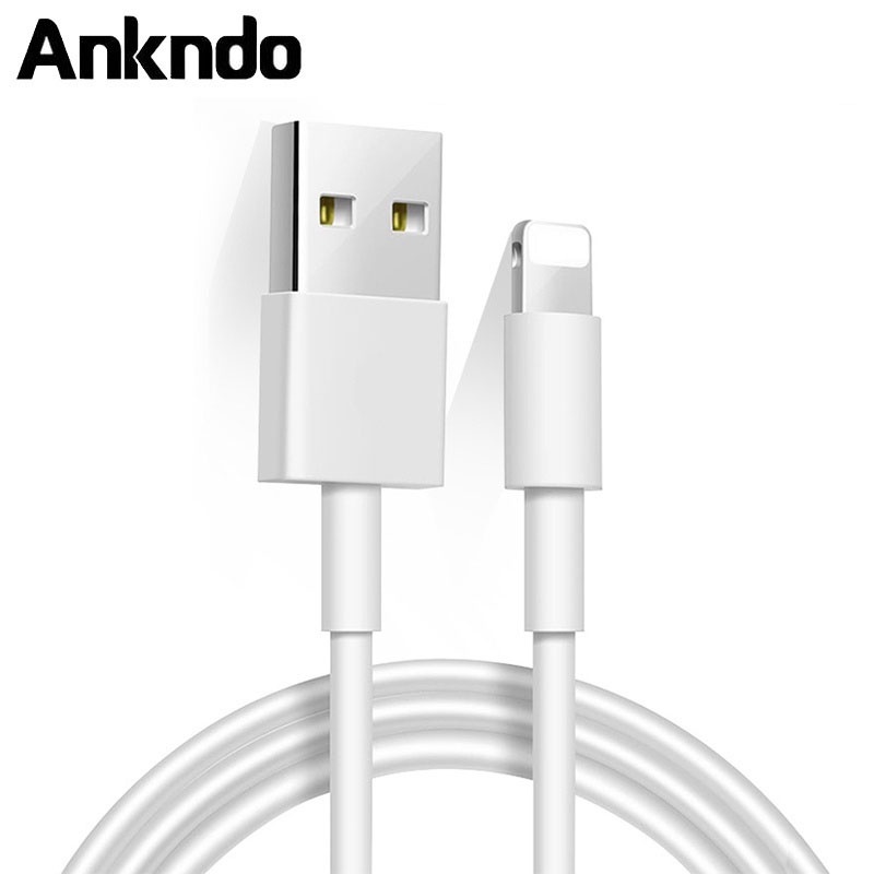 Ankndo Lightning to USB Cable 1M for iP X/XS/XS MAX/XR 11 5 6 7 8 Plus ...