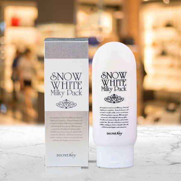 Secret Key Snow White Milky Pack Body Whitening Cream 200g | Shopee ...