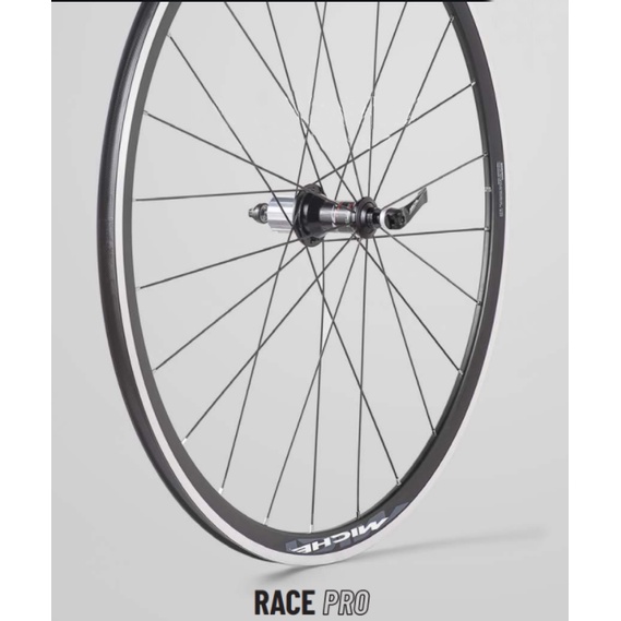MICHE RACE PRO NG 700c WHEELSET CLINCHER RIM BRAKE ( Front & Rear ) | Shopee Singapore