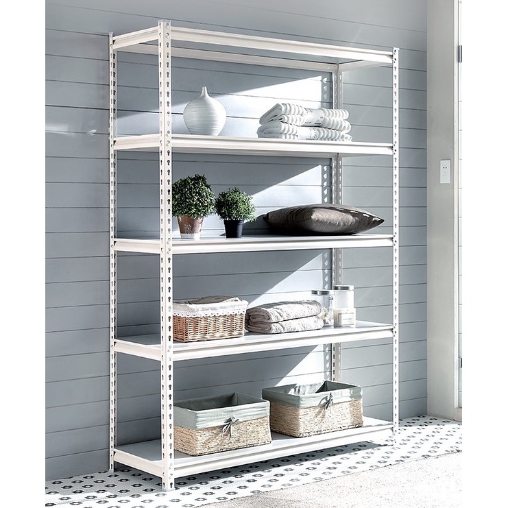 [SG READY STOCK] White Boltless Storage Rack(Residential Storeroom ...