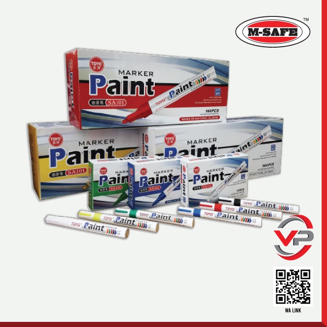 TOYO PAINT MARKER - 12 PCS/BOX | Shopee Singapore