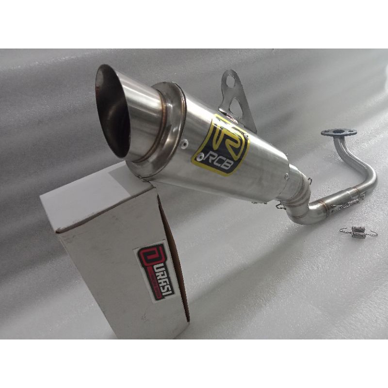 Full RACING EXHAUST SET BENDING NECK PIPE TOP MODEL HONDA, BEAT, VARIO ...