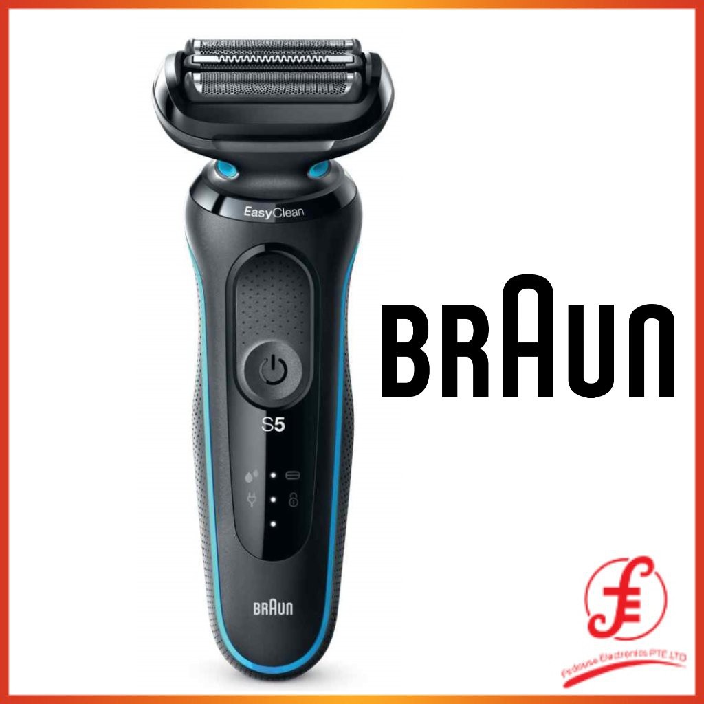 BRAUN 50-M1000SSERIES 5 EASY CLEAN SHAVER (50-M1000S) | Shopee Singapore