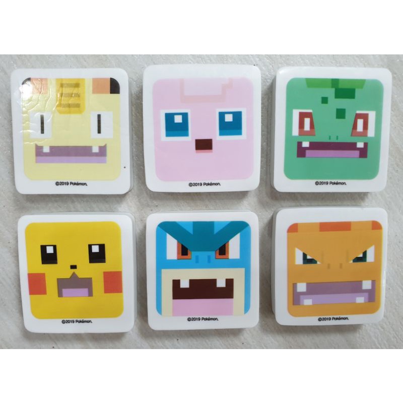 Pokemon Quest erasers | Shopee Singapore