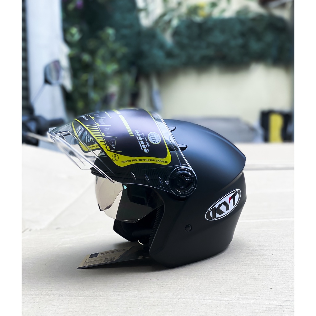 3/4 ROYAL M268 HELMET 2 glasses and XH01 1 glasses with free KYT logo ...