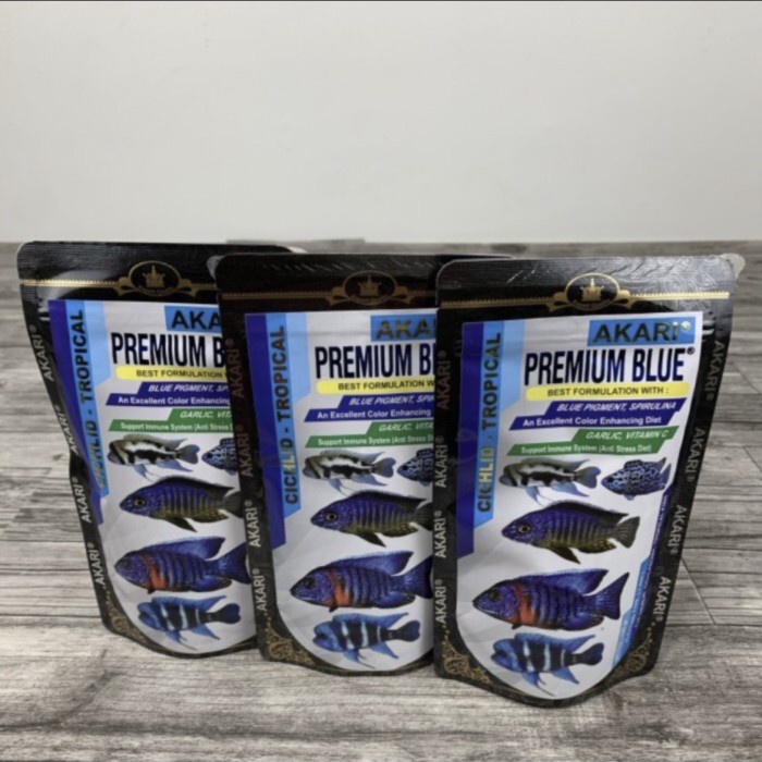 Akari Premium Blue Pellets 100g - 10g | Shopee Singapore