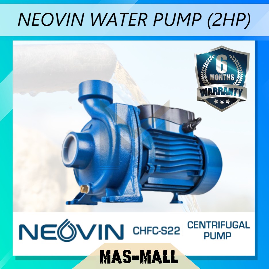 Neovin CHFC-S22 High Flow Centrifugal Water Pump @ Pam Air Kebun (2HP ...