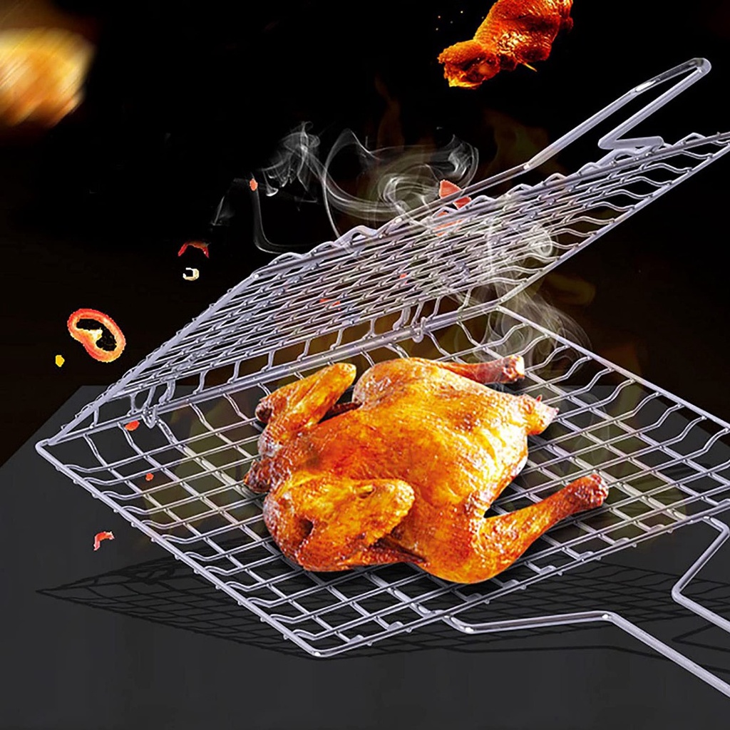 Bbq Fish Chicken Roaster / Chicken Fish Grill / BBQ Clipper / Grill ...