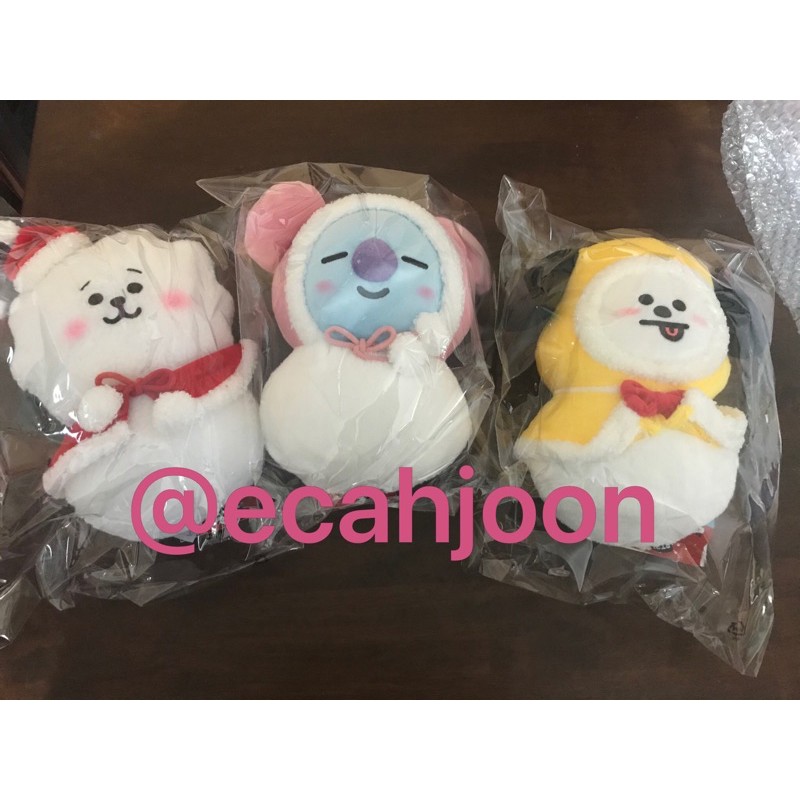 BT21 BTS OFFICIAL WINTER STANDING DOLL (20 cm) | Shopee Singapore