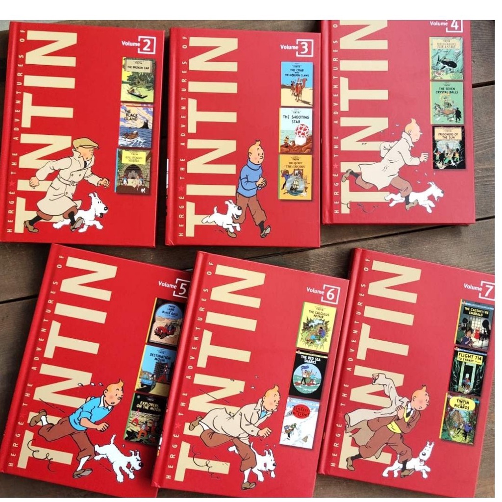 Tintin Collection The Adventures of Tintin (SINGLES) | Shopee Singapore