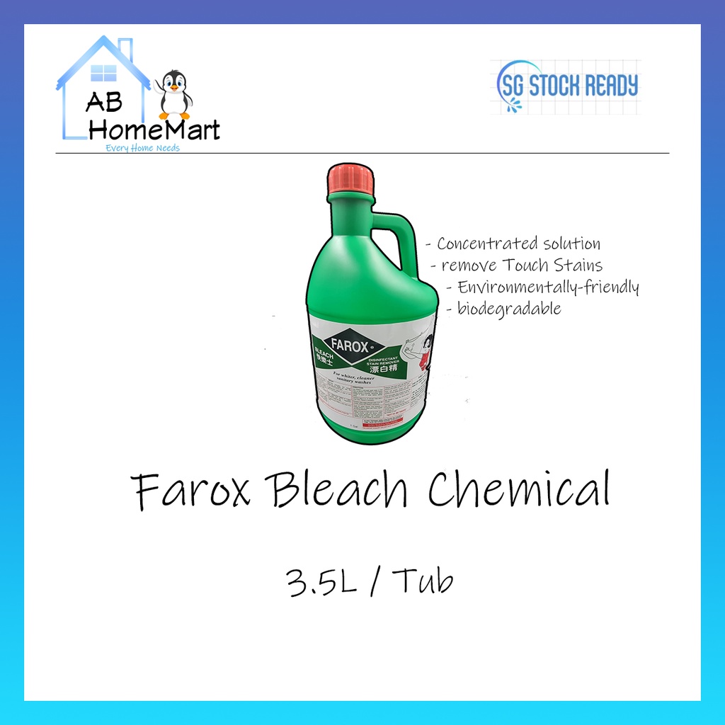 💯[SG STOCK] Farox Bleach Chemical | 3.5L / Tub | Shopee Singapore