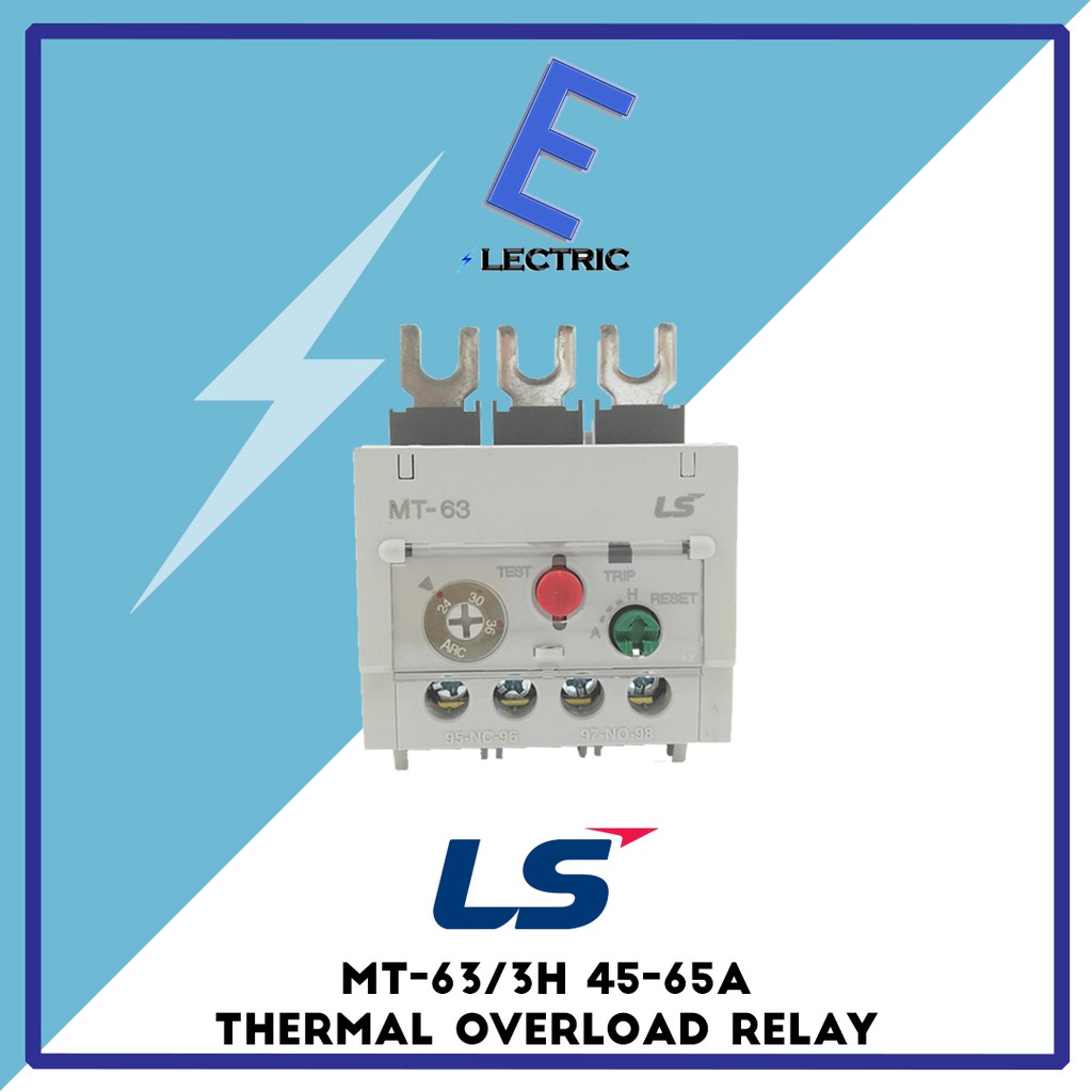 LS MT-63/3H 45-65A Thermal Overload Relay(TOR) | Shopee Singapore