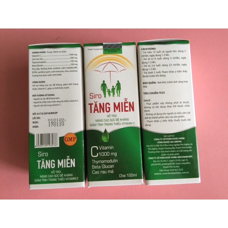 Free Boost Syrup Enhances Resistance (100ml Bottle) | Shopee Singapore