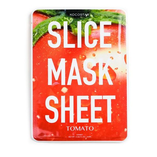 Kocostar Slice Mask Sheet - Tomato (2 Sheets in 1 Pack - 12 Pcs Slices ...