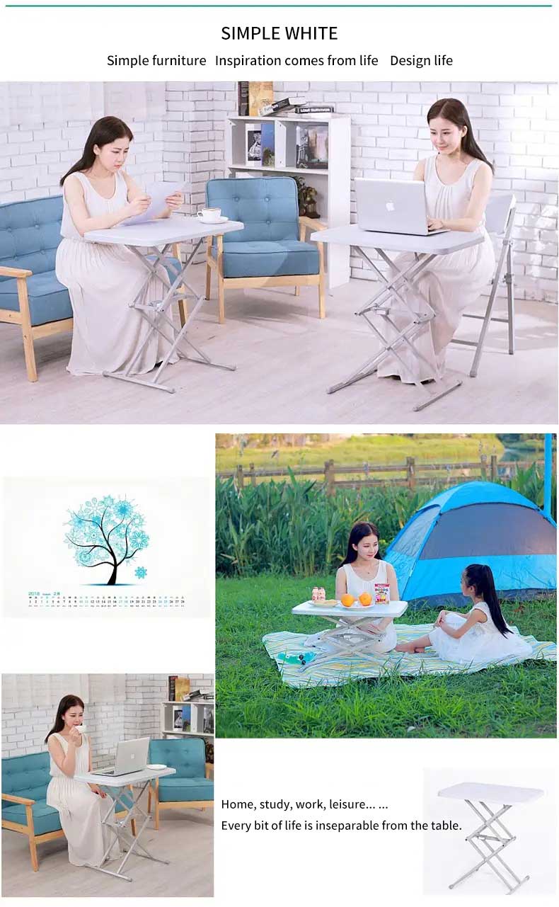 Foldable Table - Laptop Desk / Study Table / Liftable / Portable ...