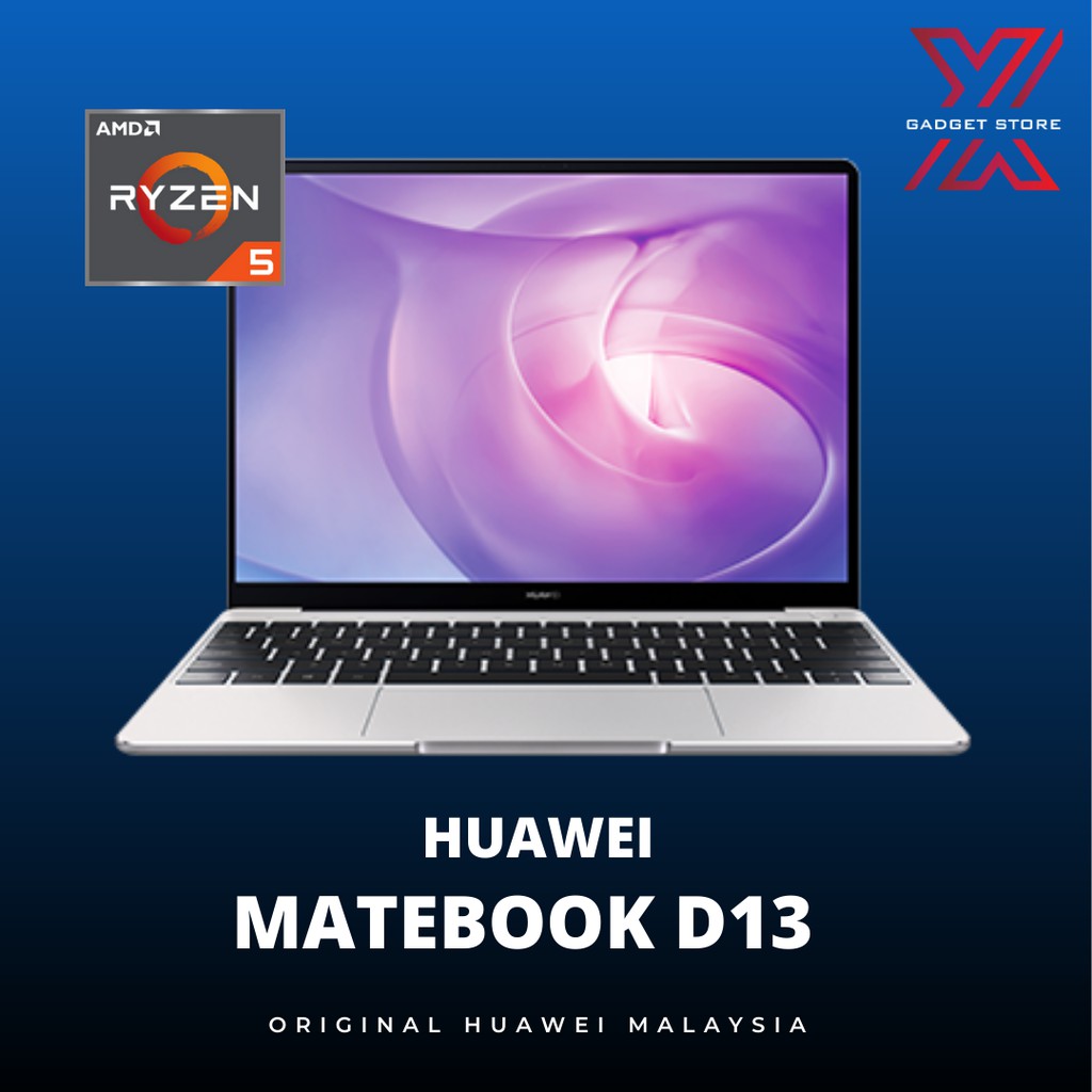 [ NEW ] HUAWEI MATEBOOK D13 - AMD RYZEN 5 - (ORIGINAL HUAWEI MALAYSIA ...