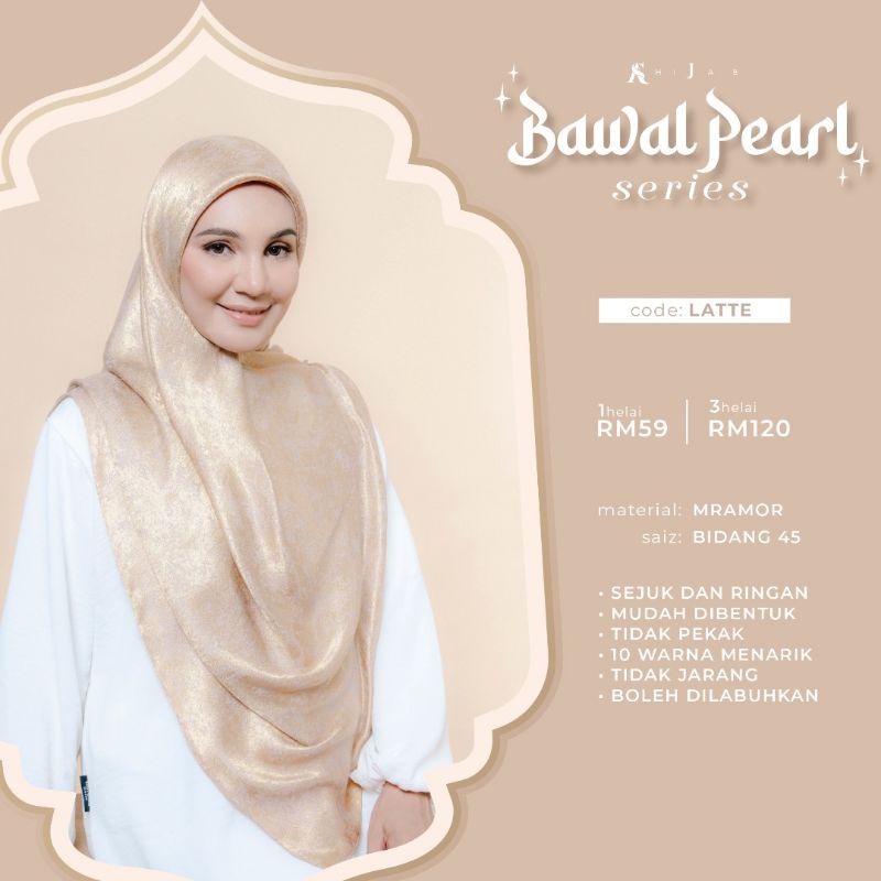 Pearls pom pom cap and lunara pom plain turkey by datin shahida ashijab | Shopee Singapore